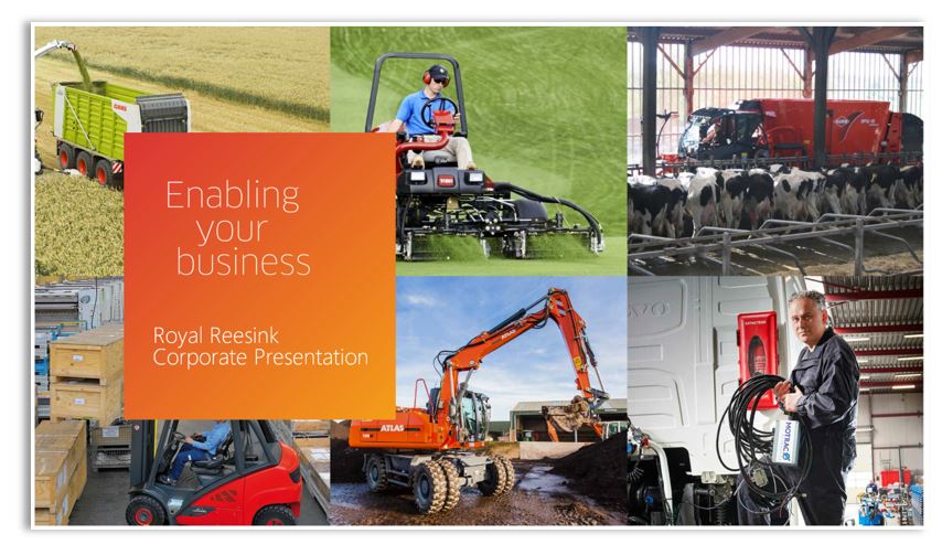 News and media | New Corporate presentation Royal Reesink | Royal ...